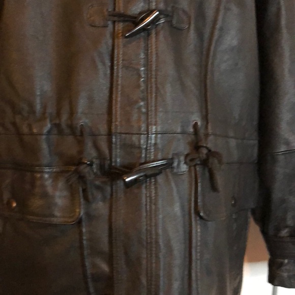 Iou | Jackets & Coats | Iou Mens Vintage Genuine Leather Jacket | Poshmark